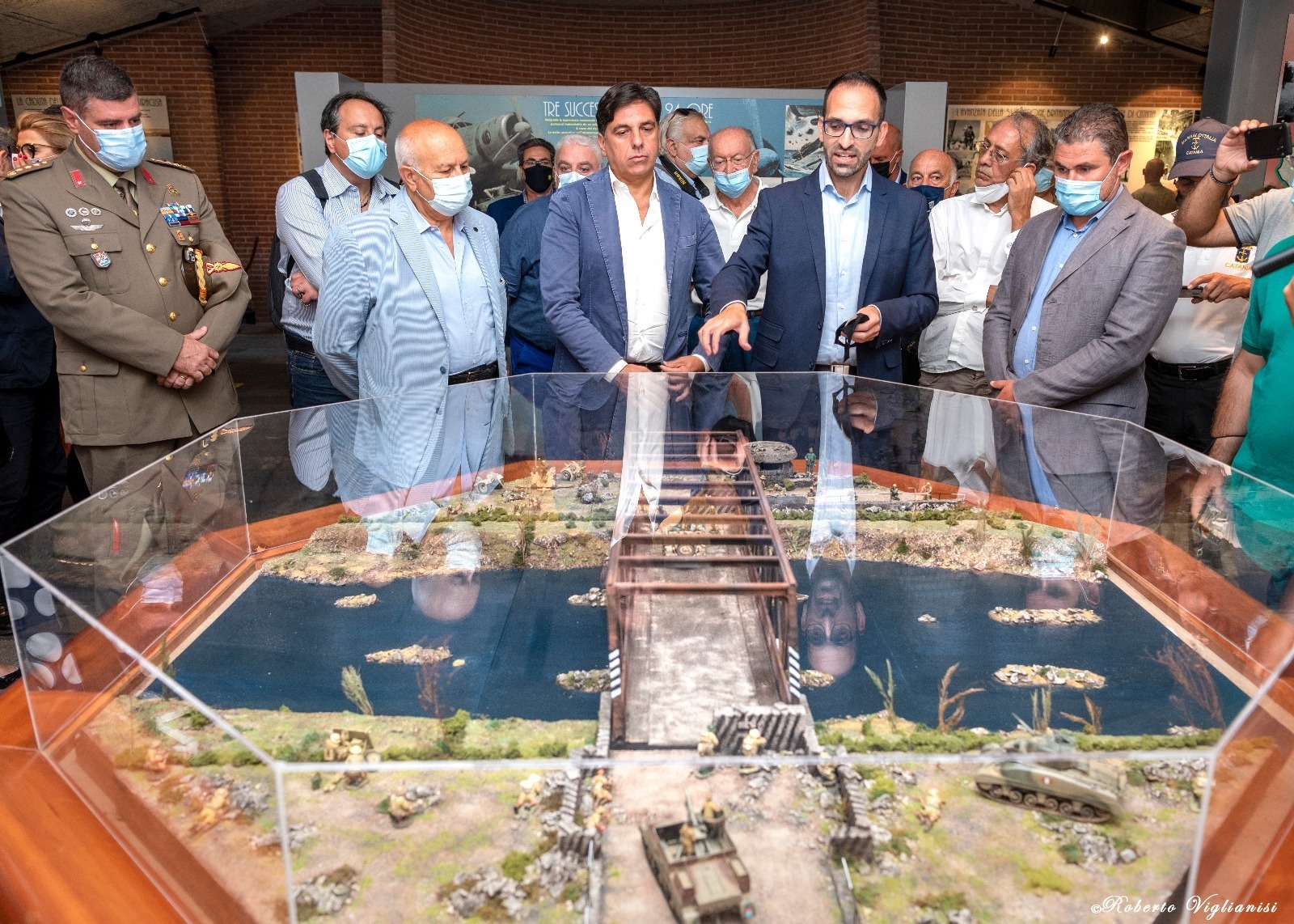 Catania, presentato plastico ottagonale che riproduce Battaglia del ...